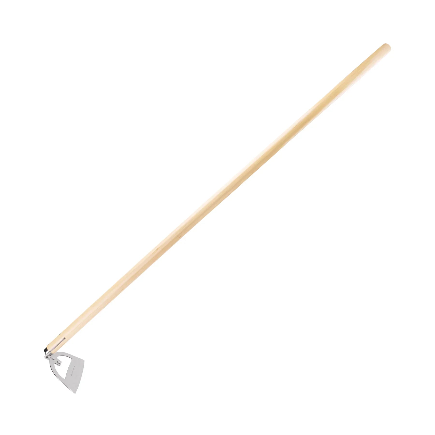 Nisaku Japanese Stainless Steel Mado Hoe Semi-Long Half Moon Hoe NJP10